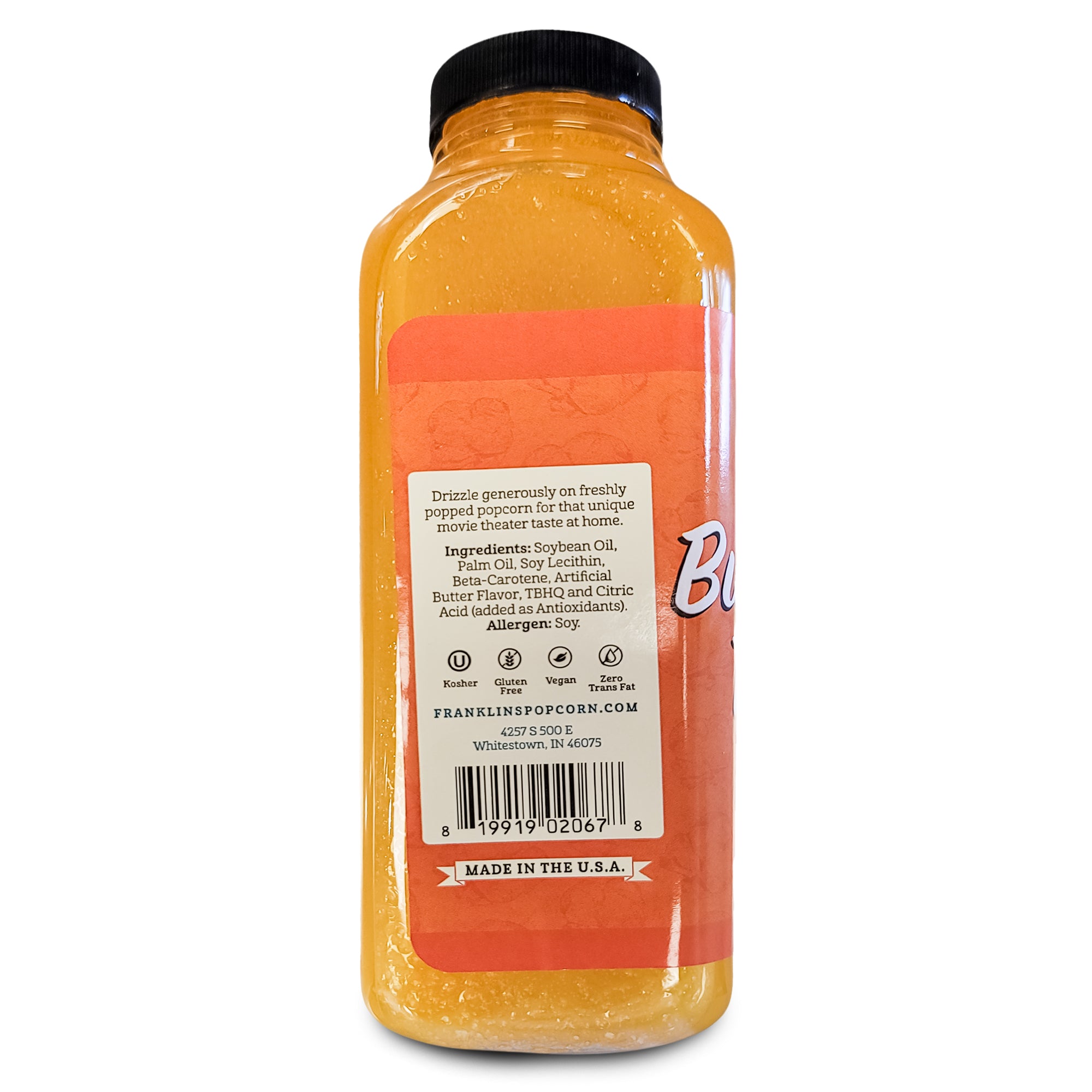 Buttery Popcorn Topping – Franklin's Gourmet Popcorn