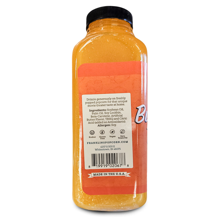 Buttery Popcorn Topping – Franklin's Gourmet Popcorn